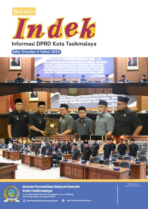 Buletin Indek Triwulan II Tahun 2025 - DPRD Kota Tasikmalaya